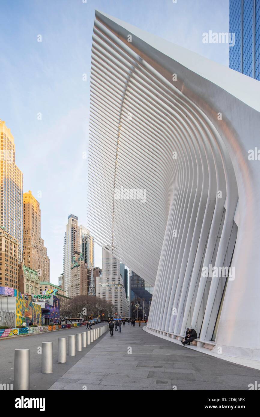 Subway Station World Trade Center, Architect Santiago Calatrava ...