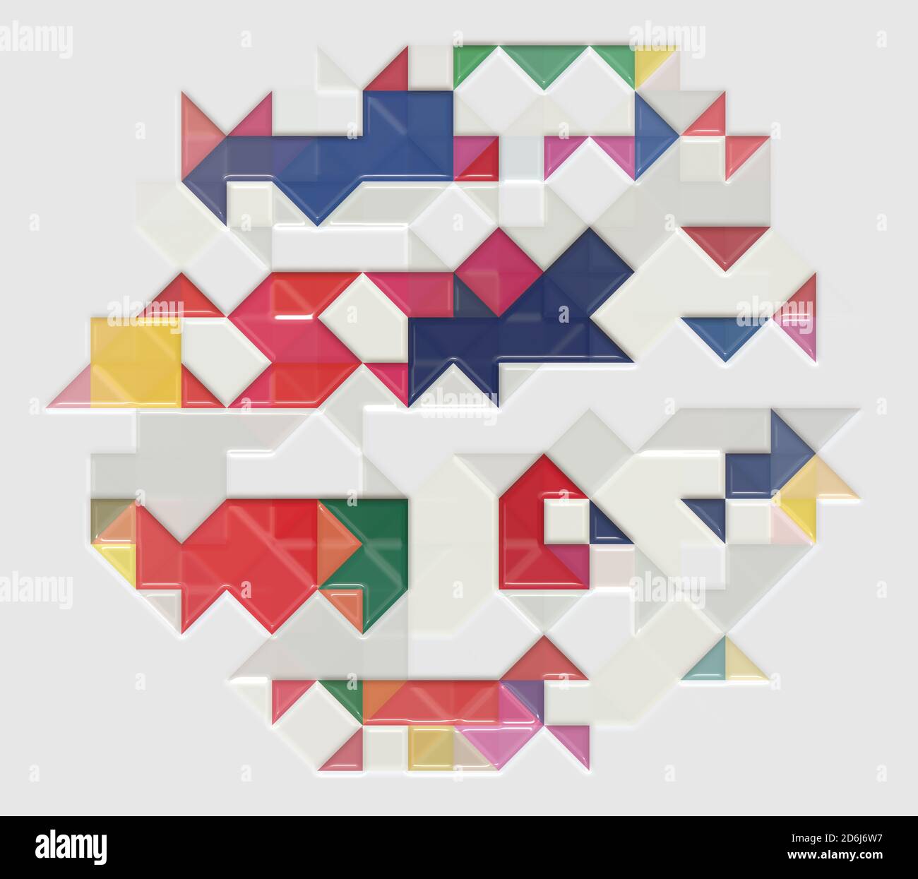 Art abstract tiles background hi-res stock photography and images - Alamy