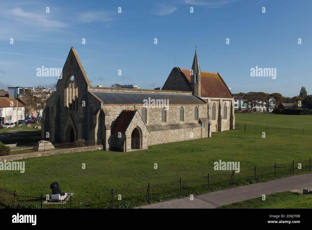 The Royal Garrison Church situated between Southsea and Portsmouth ...