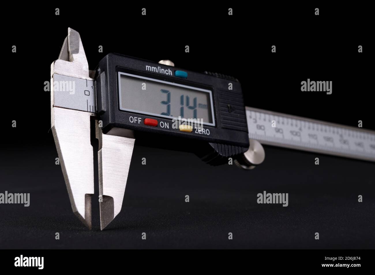 Digital vernier caliper on engineering hi-res stock photography and ...
