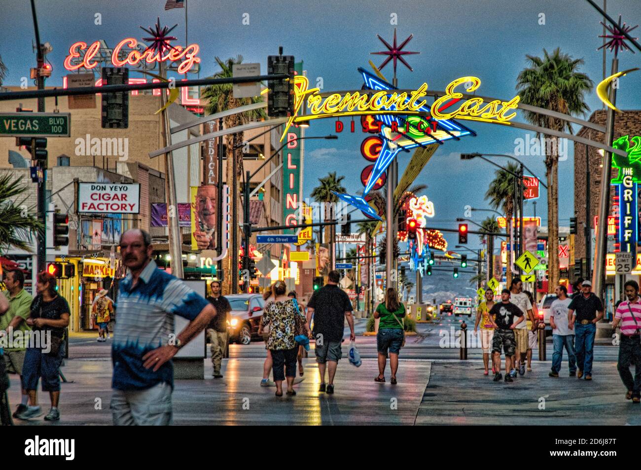 Las Vegas Neon Stock Photo - Alamy