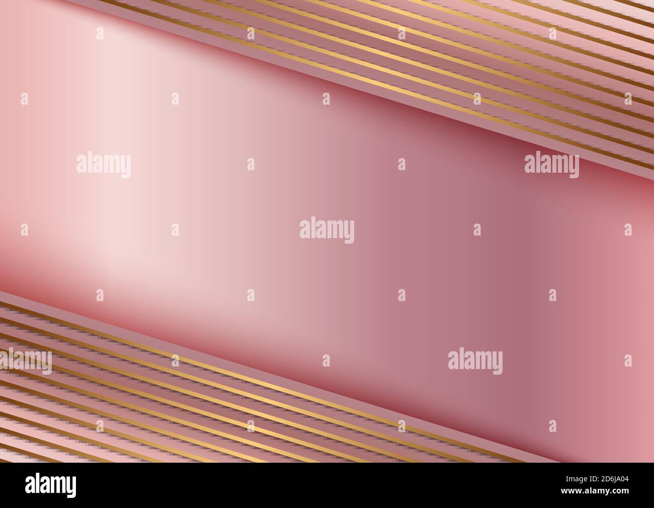 Abstract golden line on stripes pink gold background template design ...