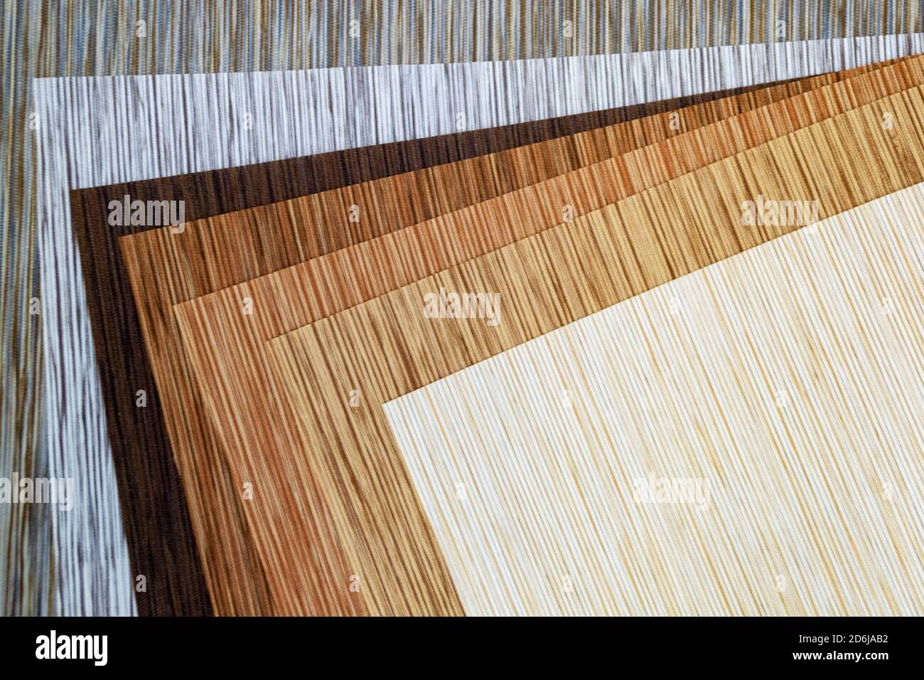 Various natural fabric samples background Stock Photo - Alamy