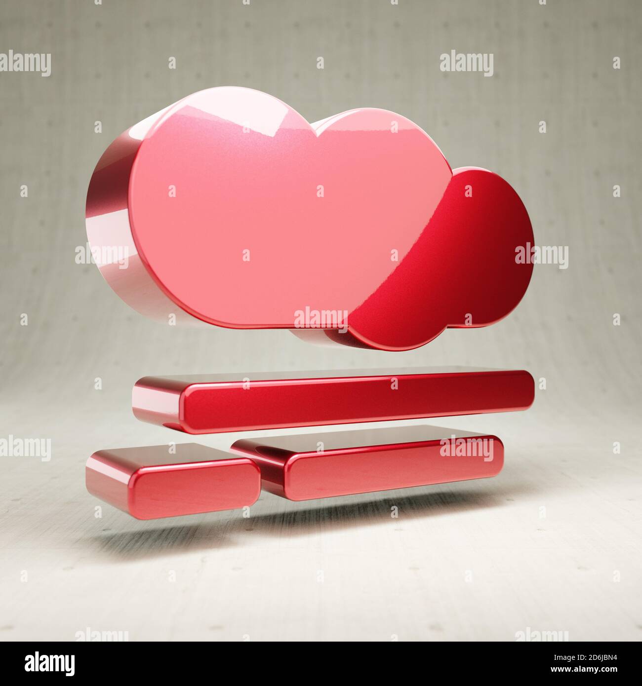 Smog icon. Gold glossy Smog symbol isolated on white concrete ...