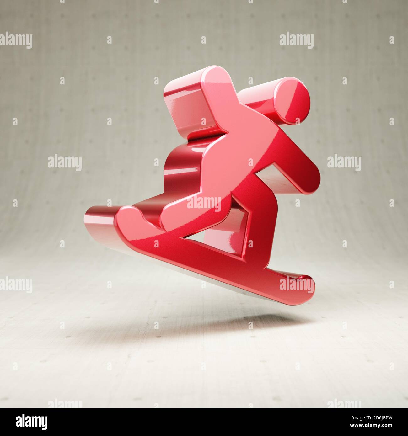 Snowboarding icon. Gold glossy Snowboarding symbol isolated on white ...