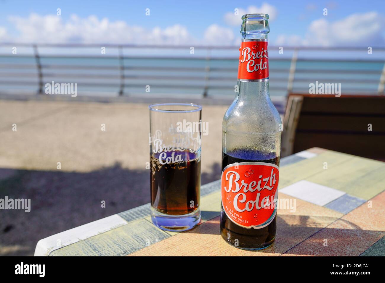 Bordeaux , Aquitaine / France - 10 10 2020 : Breizh cola Brittany ...