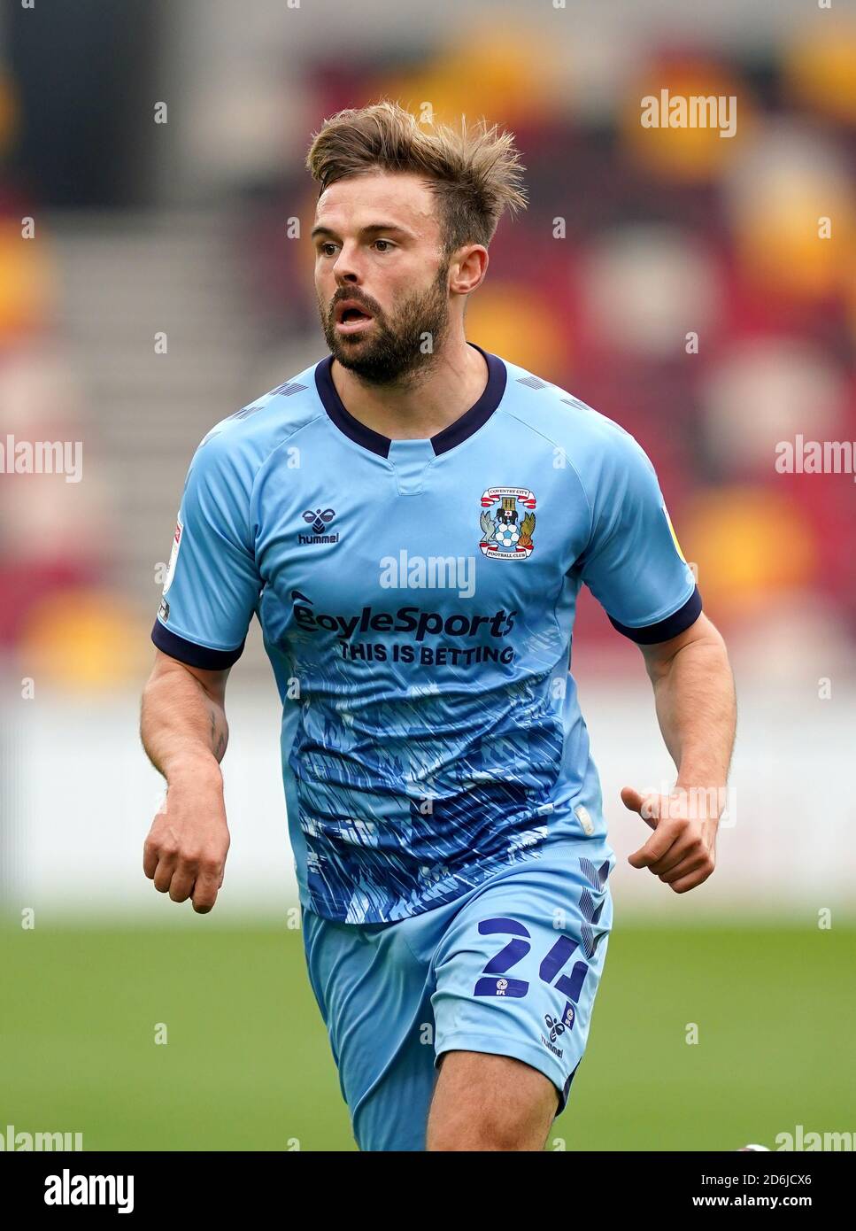 Coventry City's Matt Godden during the Sky Bet Championship match at ...