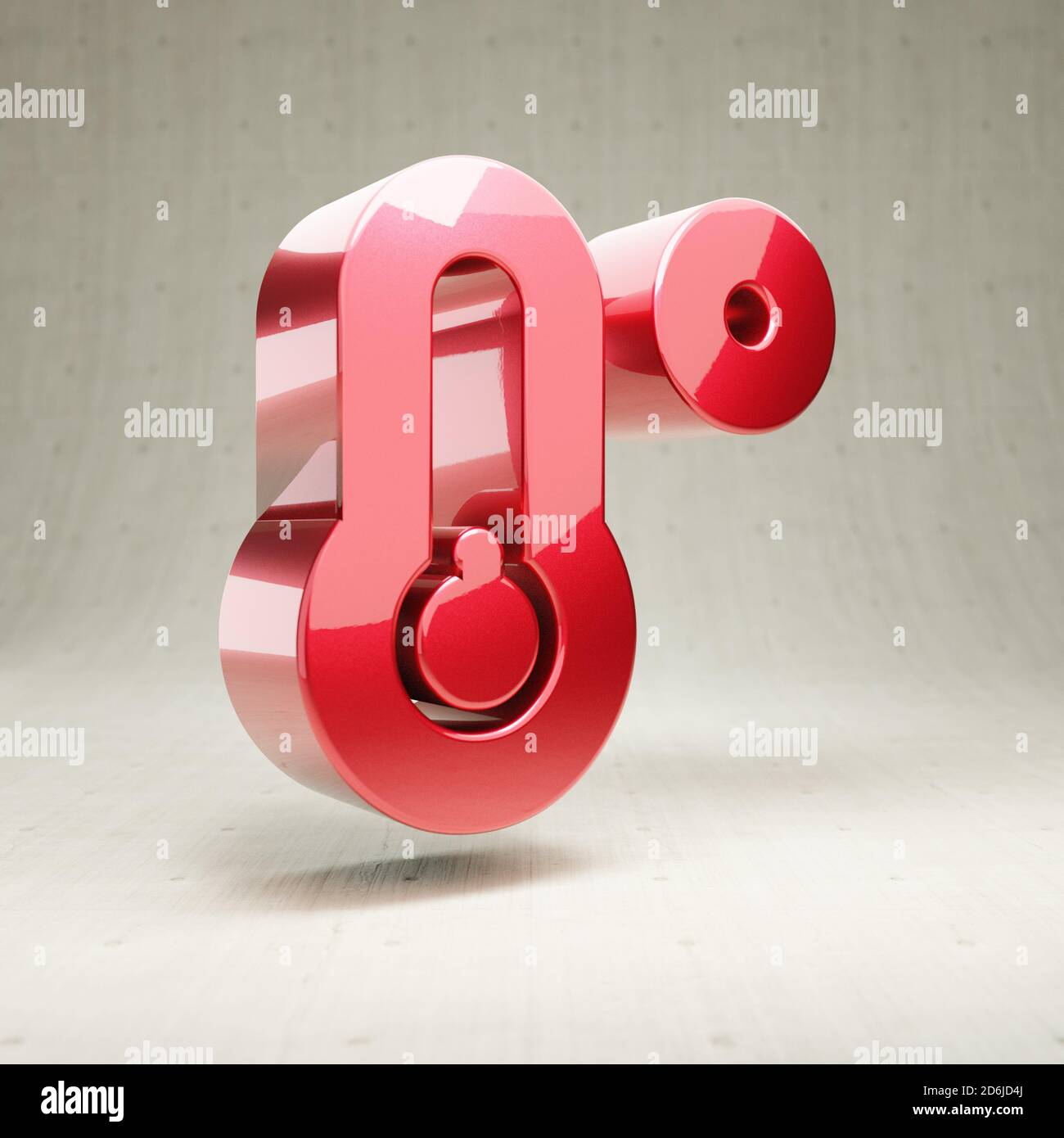 Temperature Low icon. Gold glossy Temperature Low symbol isolated on ...