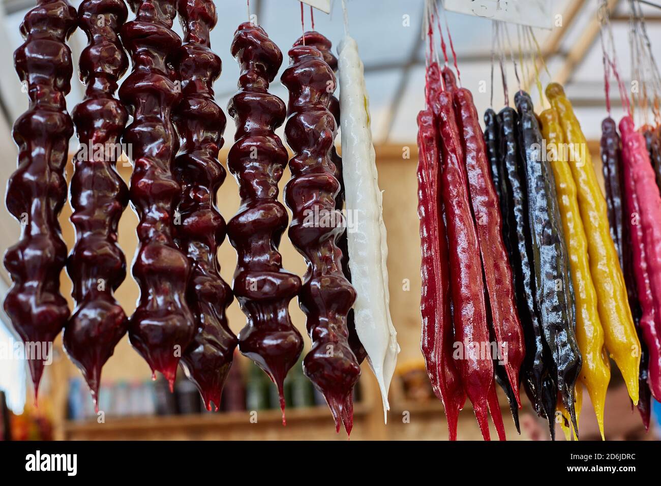 The national dish is churchkhela, a traditional Georgian sweet Stock ...