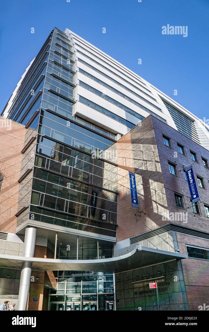 Newman Vertical Campus, Baruch College, Exterior Low Angle View, New ...