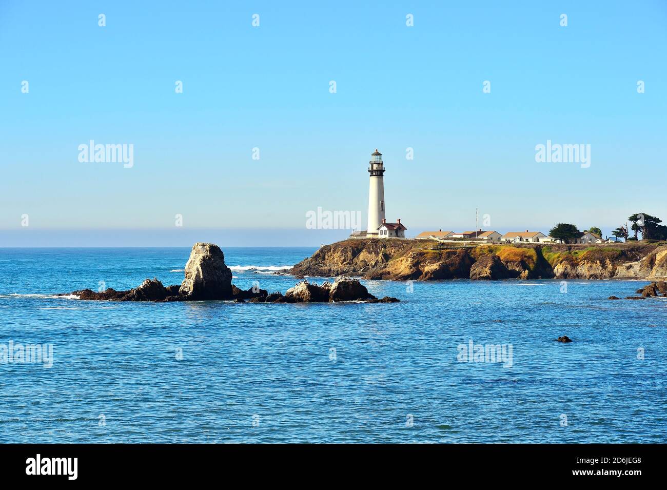Pigeon Point Lighthouse Stock Photo - Alamy