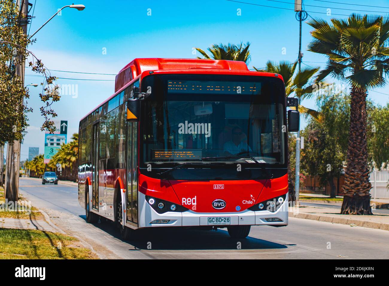 SANTIAGO, CHILE - DECEMBER 2019: A Red Movilidad (Ex Transantiago ...