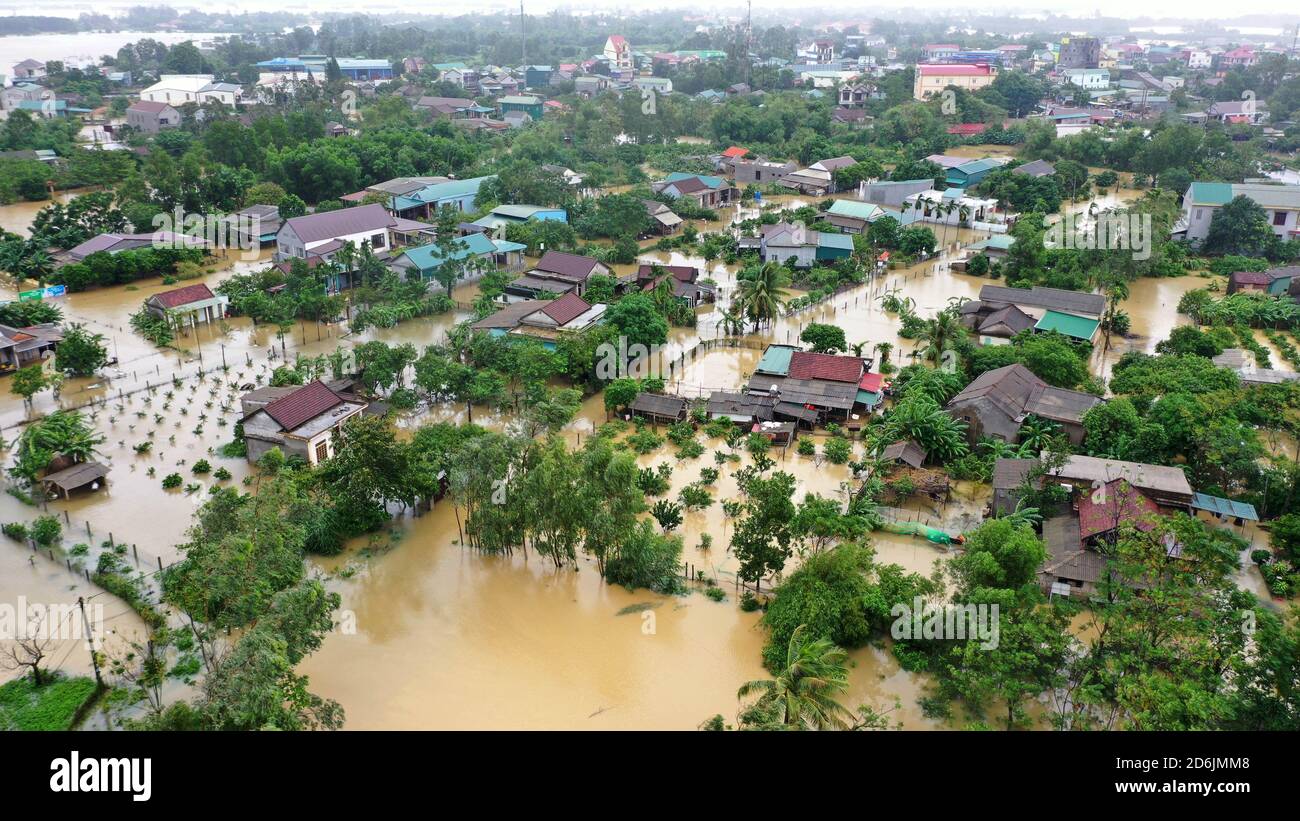 Hanoi, Vietnam. 17th Oct, 2020. Photo taken on Oct. 17, 2020 shows the ...