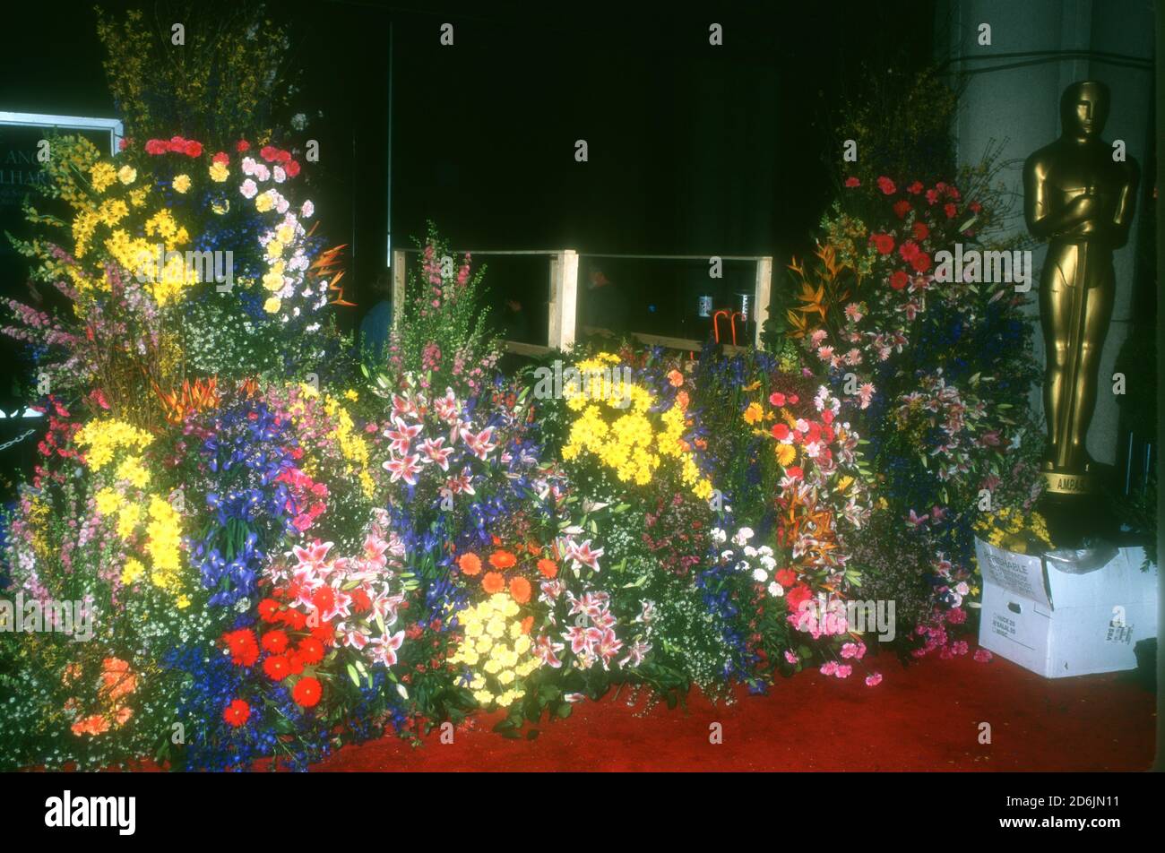 Los Angeles, California, USA 25th March 1996 An Oscar Statue and ...