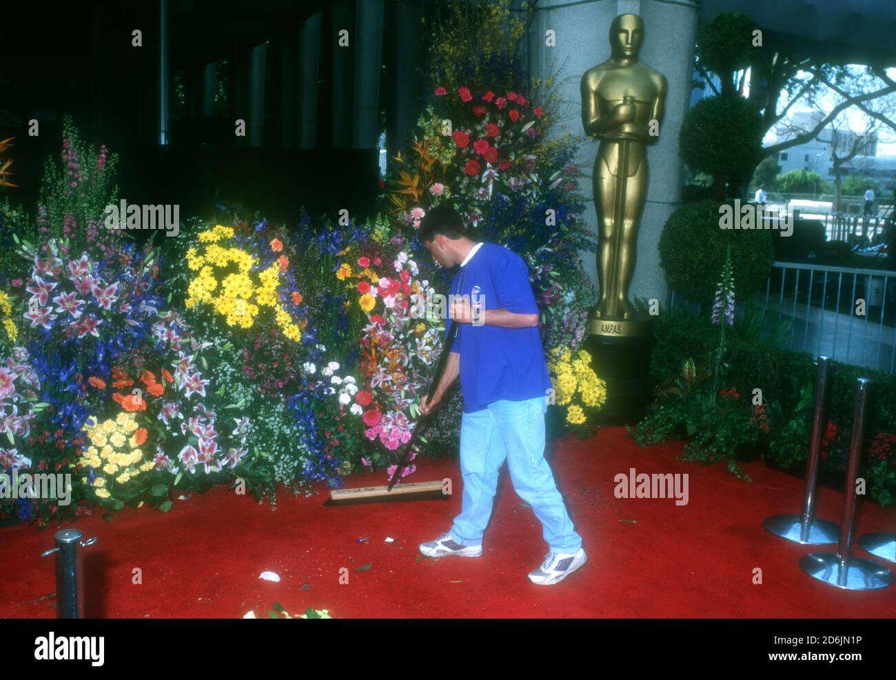 Los Angeles, California, USA 25th March 1996 An Oscar Statue and ...