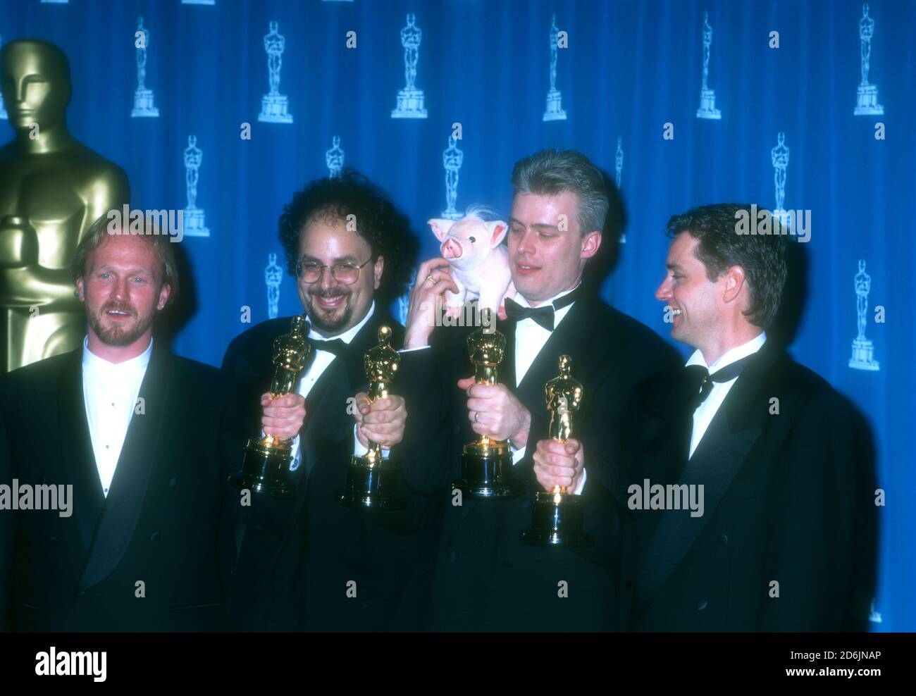 Los Angeles, California, USA 25th March 1996 (L-R) Visual Effects Oscar ...