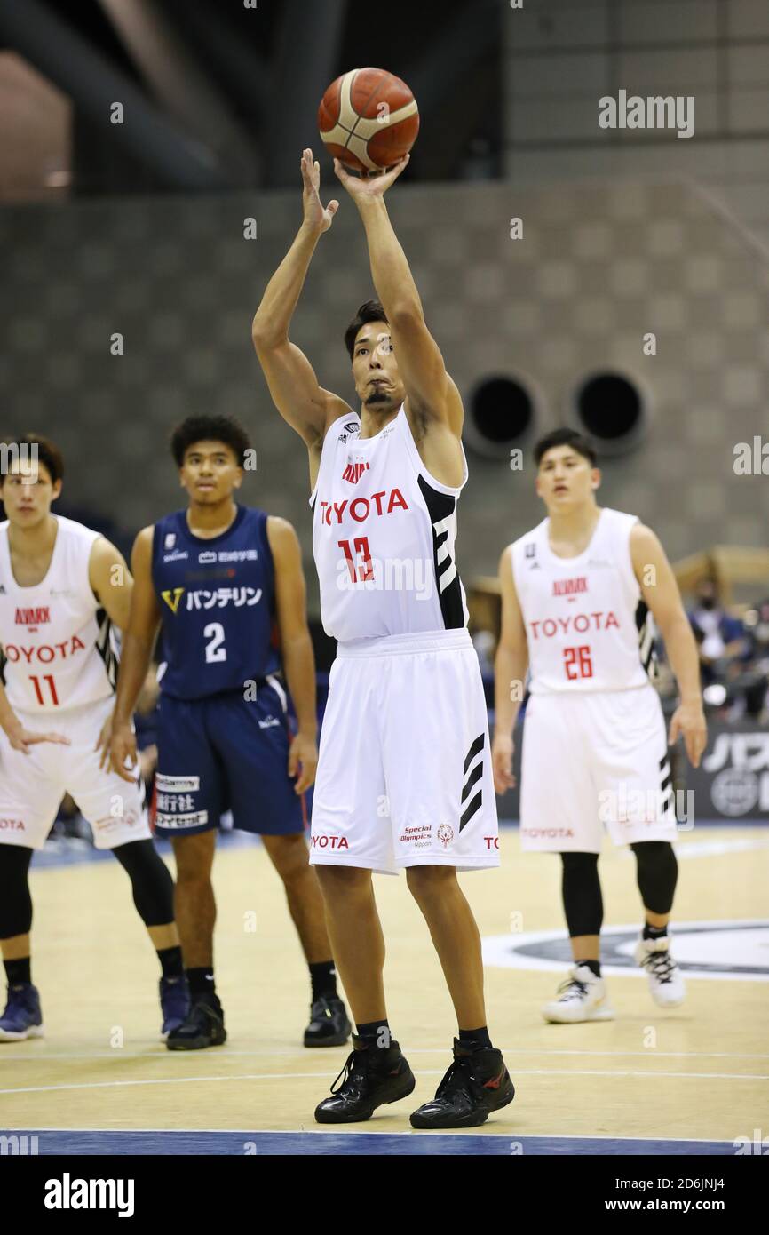 Kanagawa, Japan. 17th Oct, 2020. Shohei Kikuchi () Basketball : 2020-21 ...