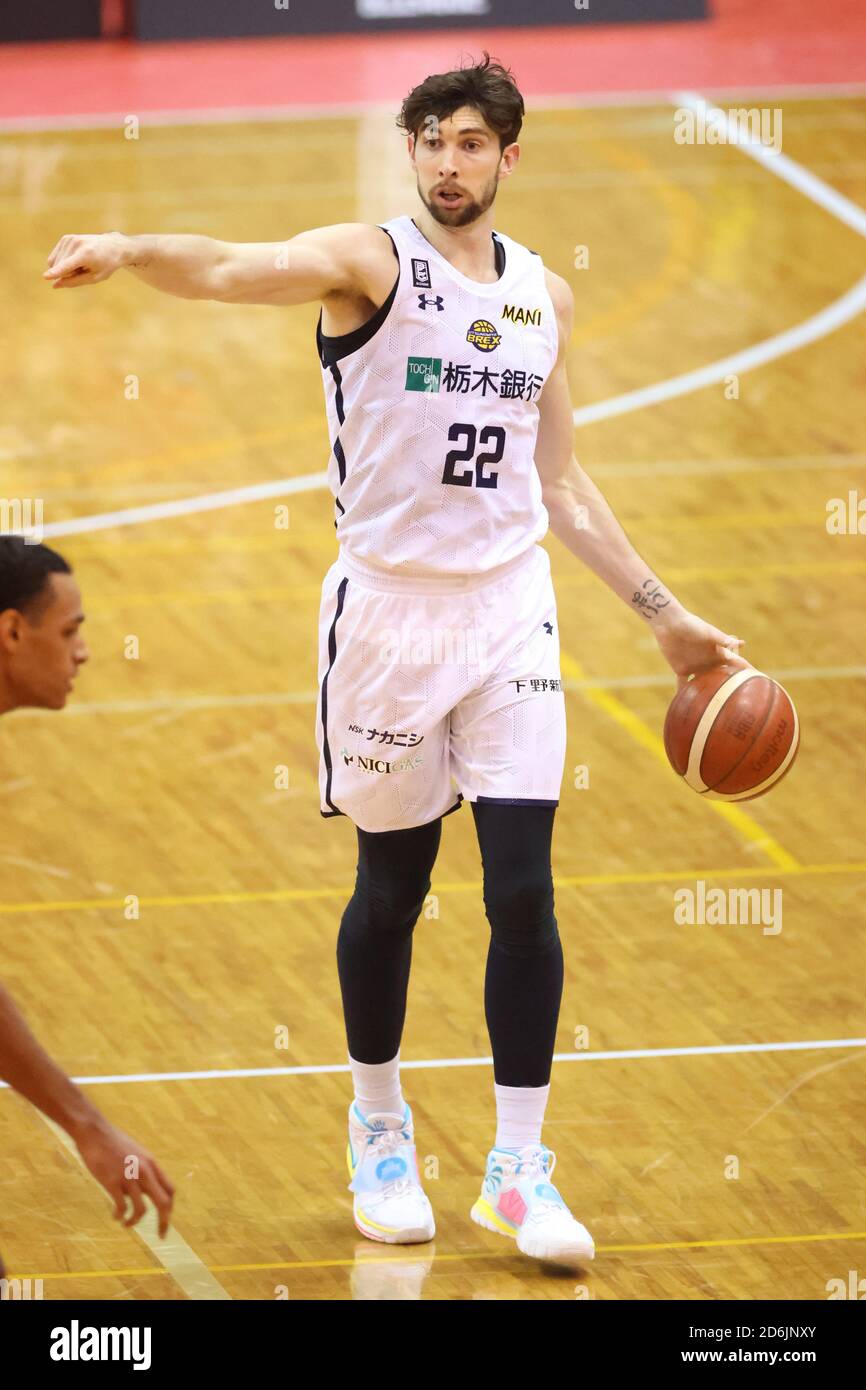 Funabashi Arena, Chiba, Japan. 17th Oct, 2020. Ryan Rossiter (Brex ...