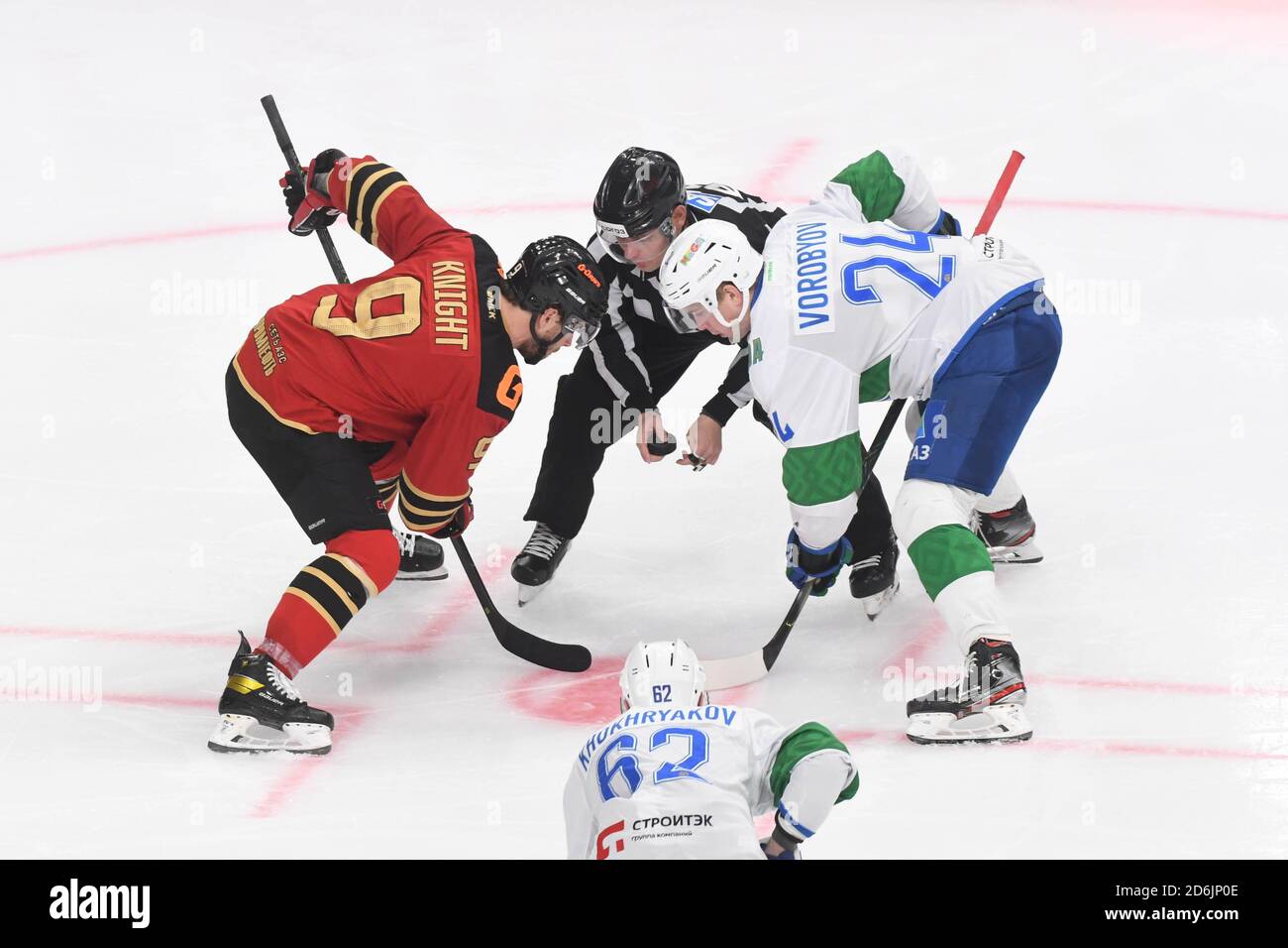 Moscow, Moscow, Russia. 17th Oct, 2020. CORBAN KNIGHT (9) of Avangard ...
