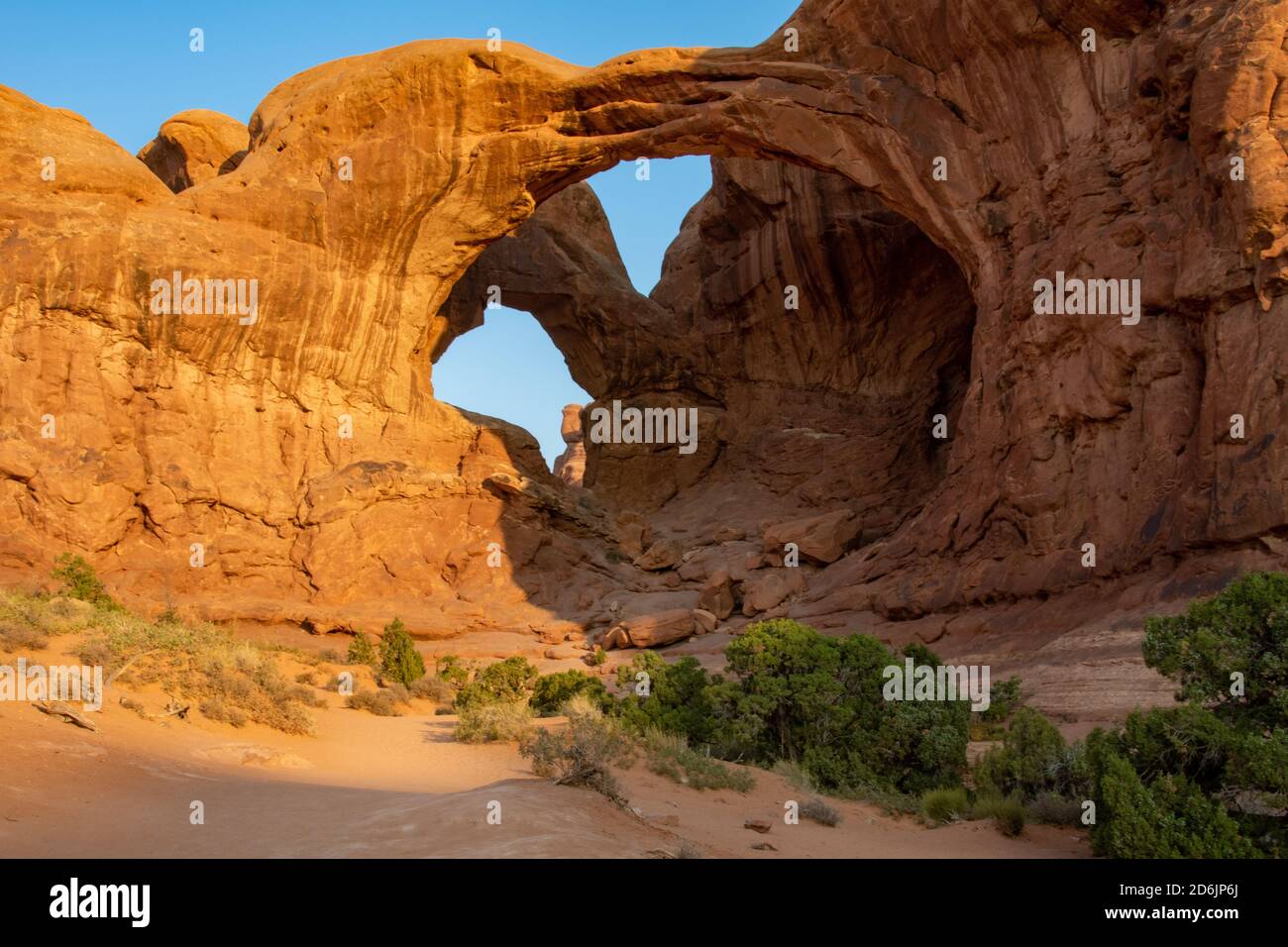 Double arch rock formation hi-res stock photography and images - Alamy