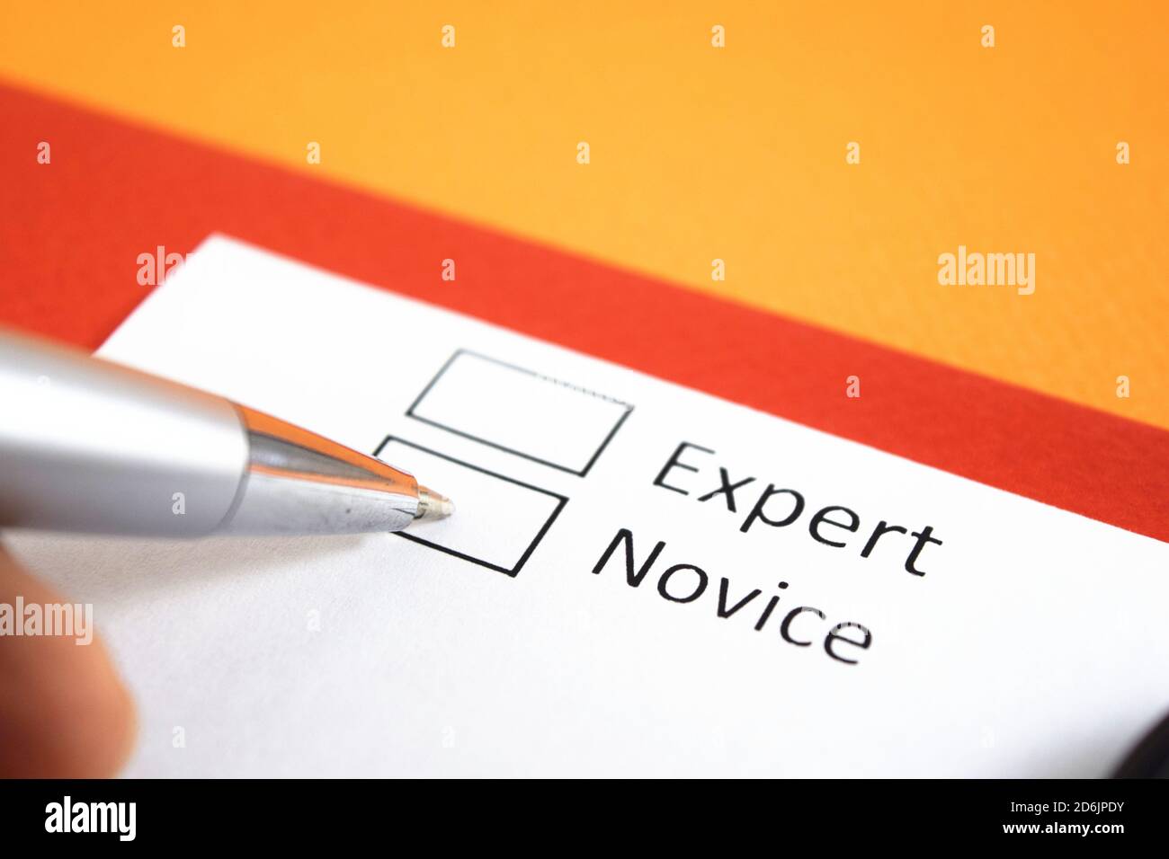 Novice expert hi-res stock photography and images - Alamy