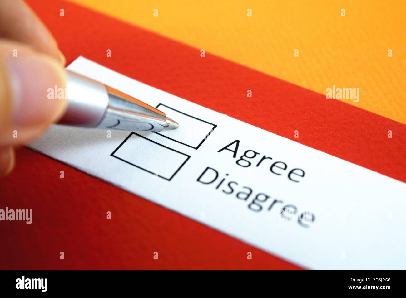 Agree to disagree hi-res stock photography and images - Alamy