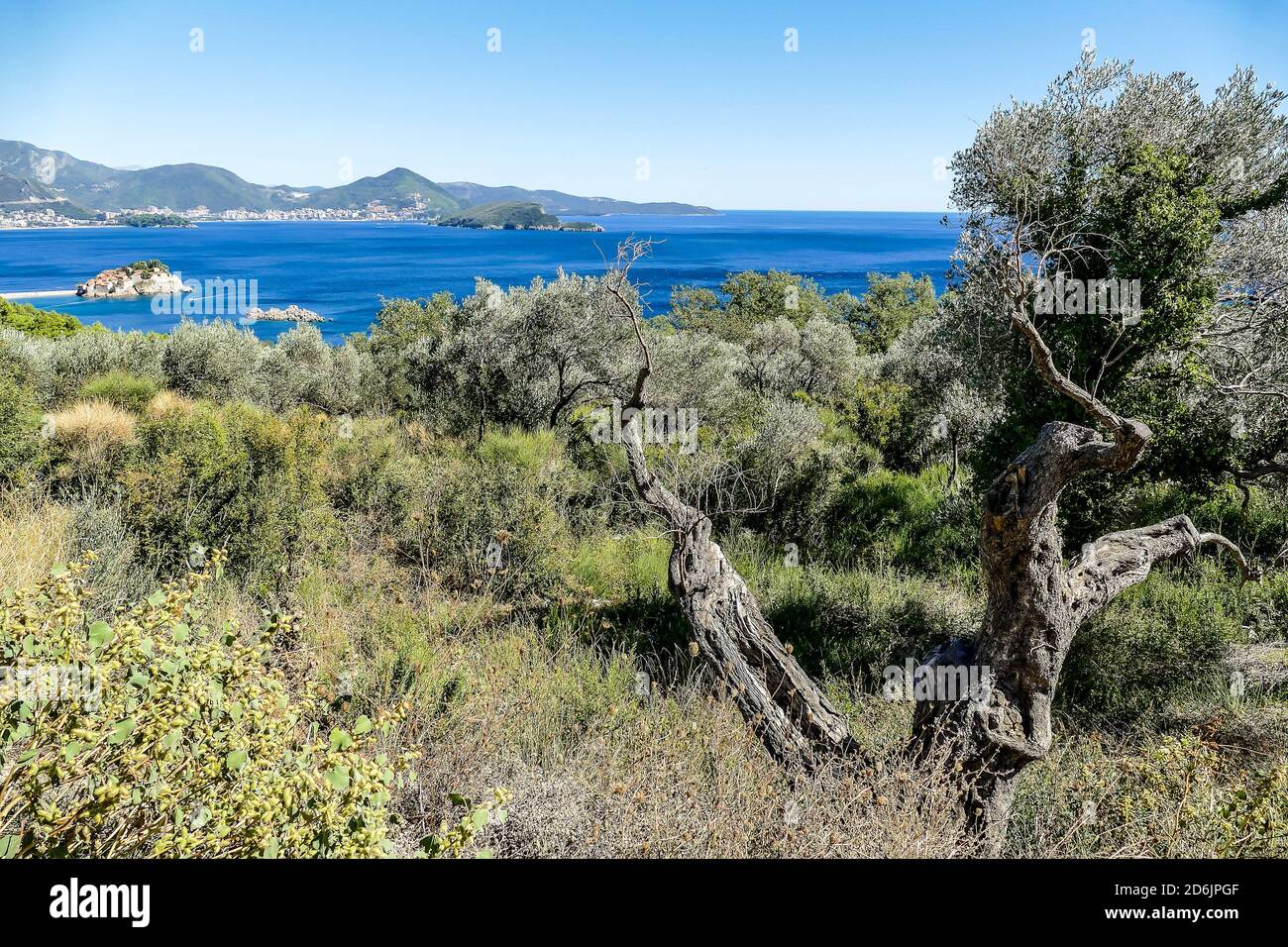 European Landscape View in Montenegro Stock Photo - Alamy