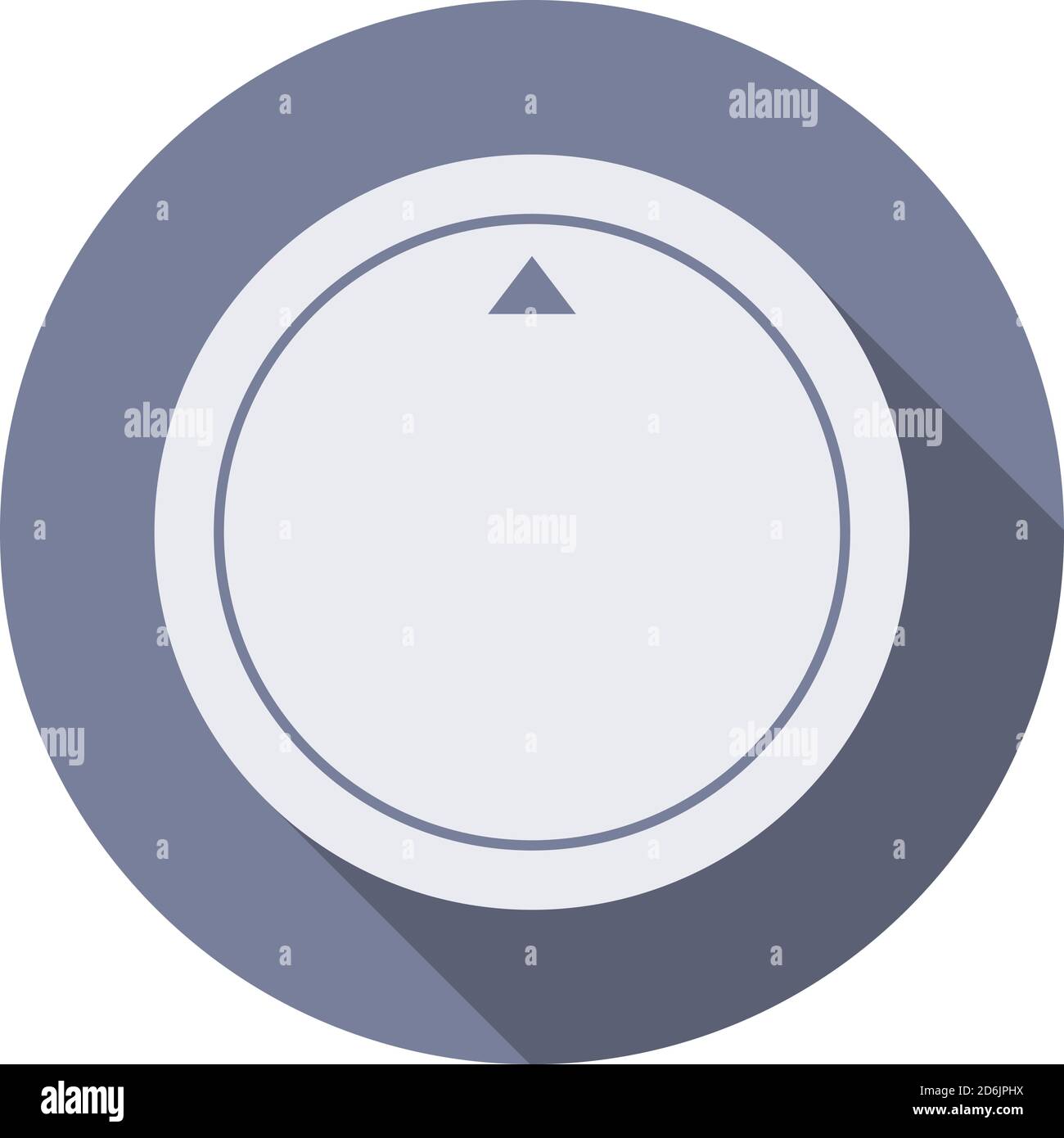 Volume music control knob icon, flat design style. Vector illustration ... Volume music control knob icon, flat design style. Vector illustration ...
