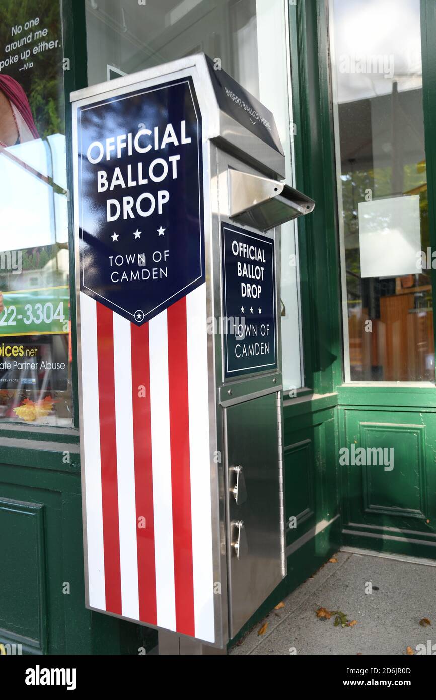 Sidewalk ballot drop box hi-res stock photography and images - Alamy