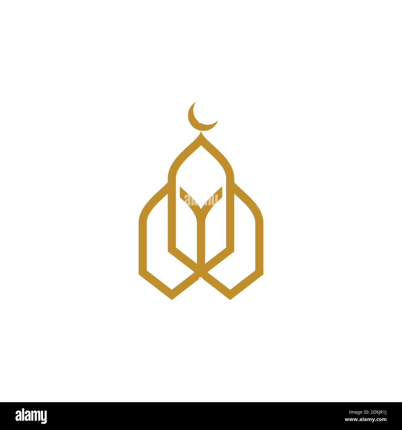 islamic school Vector icon design illustration Template Stock Vector ...