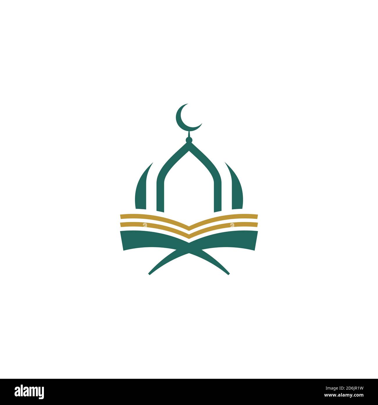 islamic school Vector icon design illustration Template Stock Vector ...