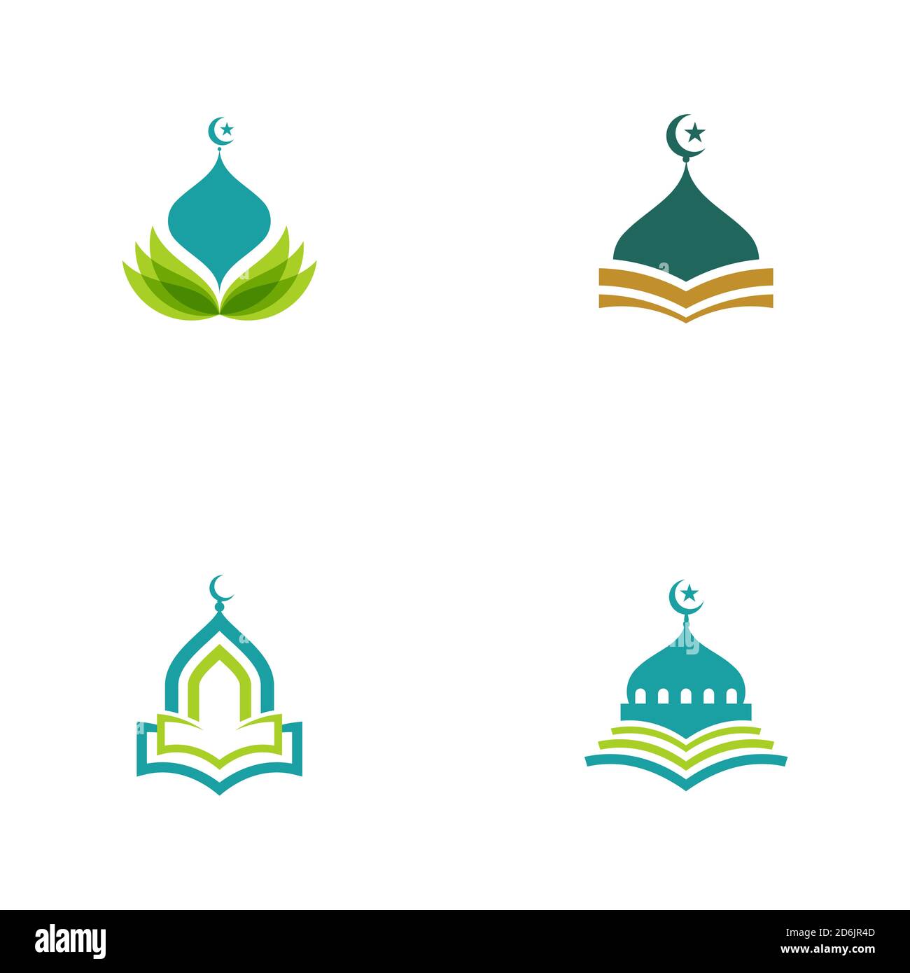islamic school Vector icon design illustration Template Stock Vector ...