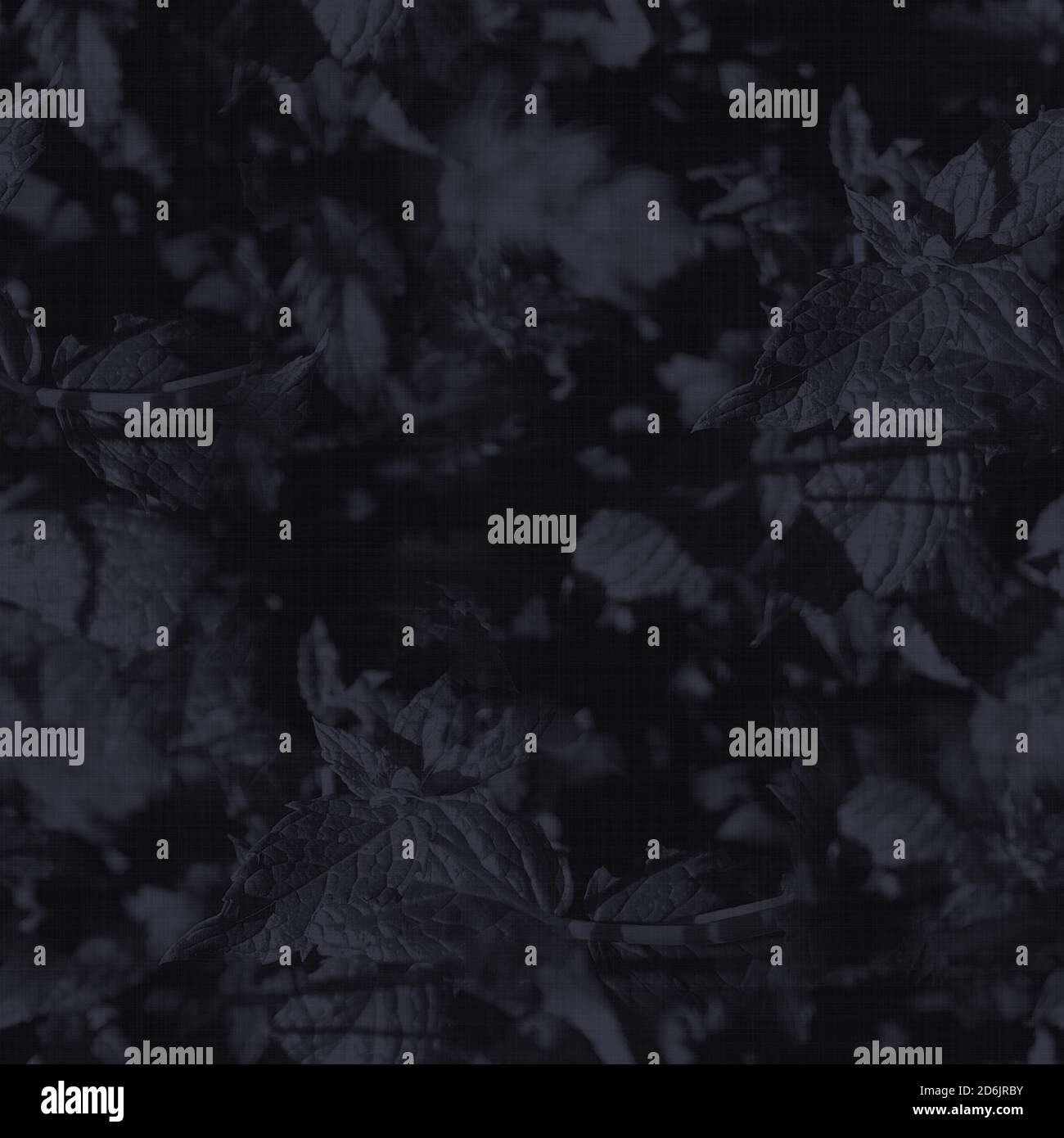 Dark moody almost black leaf seamless pattern Stock Photo - Alamy