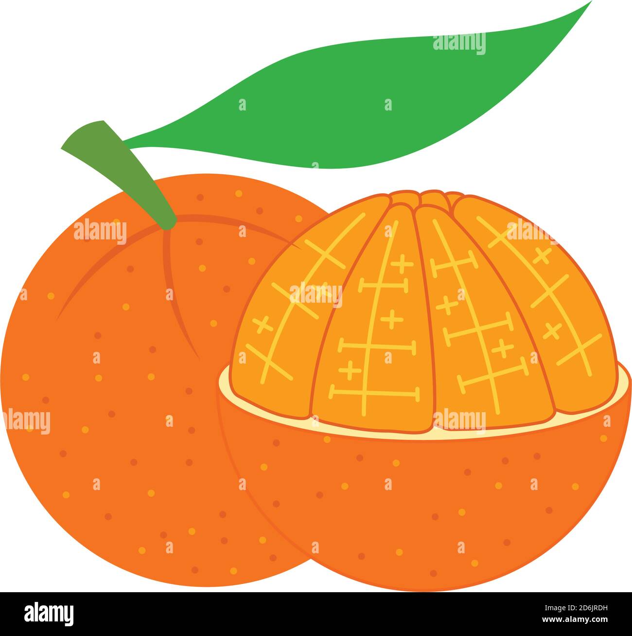 Orange illustration Design Template Stock Vector Image & Art - Alamy