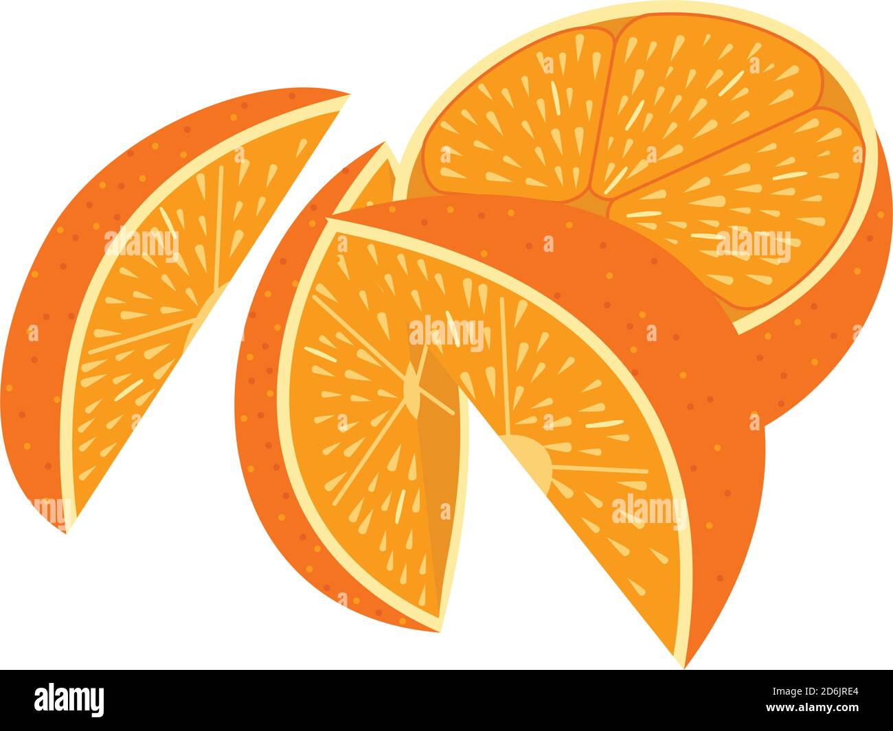Orange illustration Design Template Isolated Stock Vector Image & Art ...