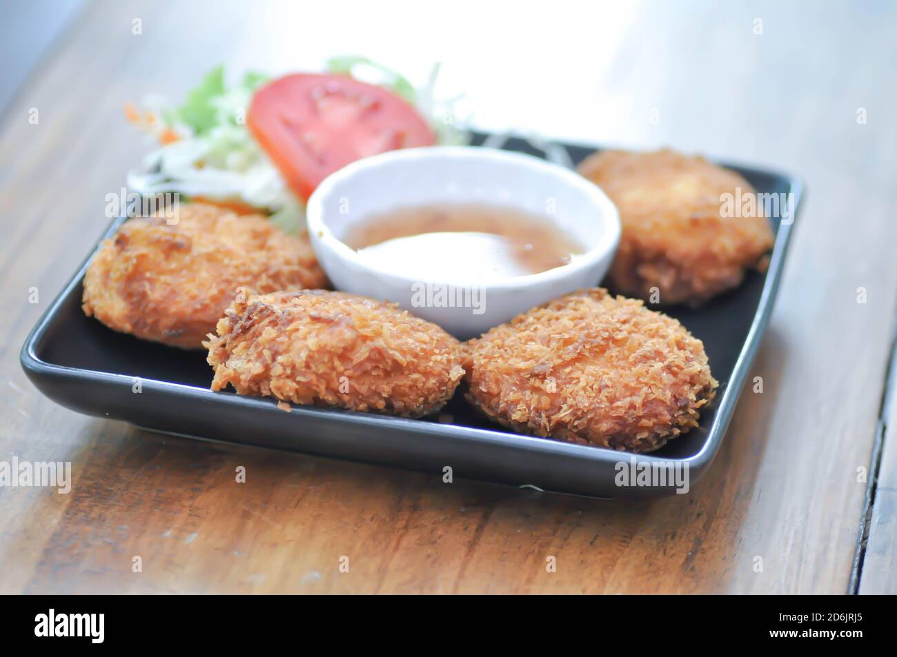 shrimp ball , deep fried shrimp ball or fried shrimp ball Stock Photo ...