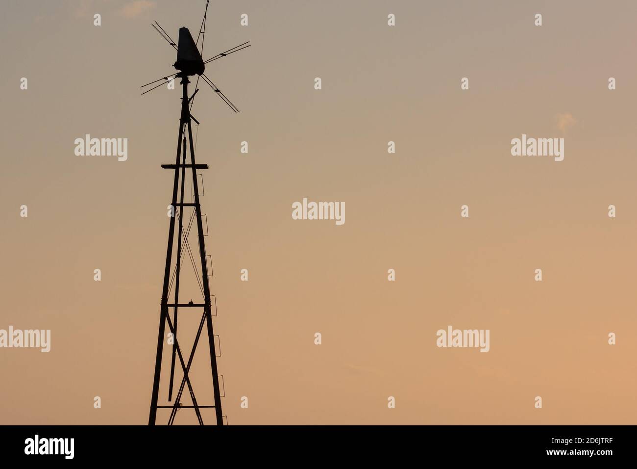 Classic Vintage Windmill Building Stock Photo - Alamy