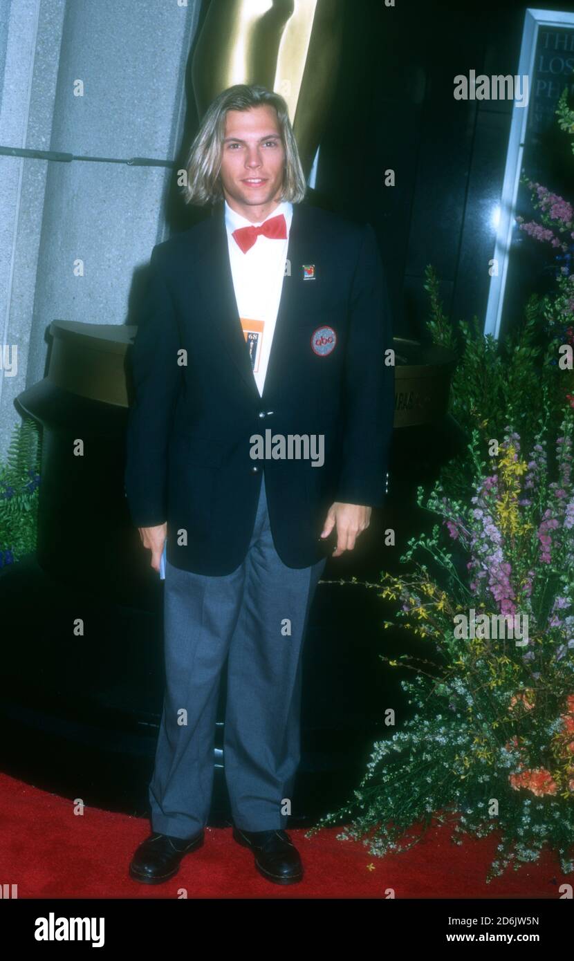 Los Angeles, California, USA 25th March 1996 Actor Steve Pierson ...