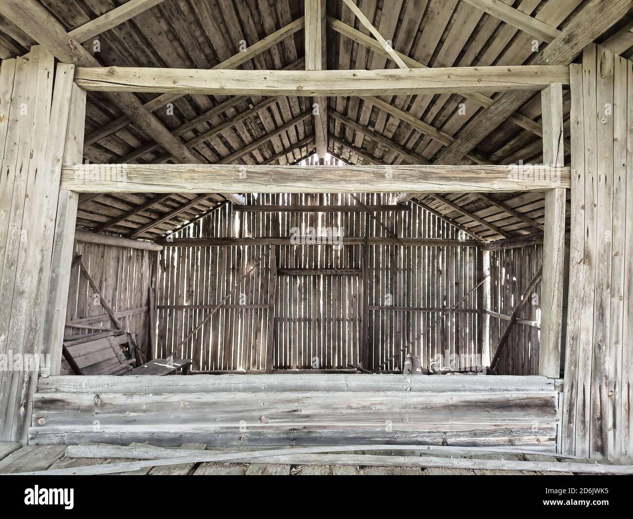Inside of old barn hi-res stock photography and images - Alamy