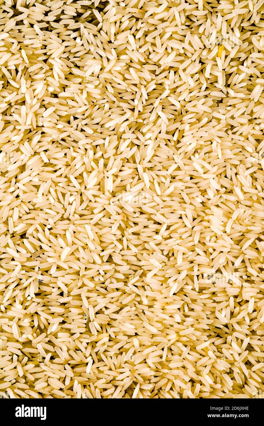 Organic brown rice texture Stock Photo - Alamy
