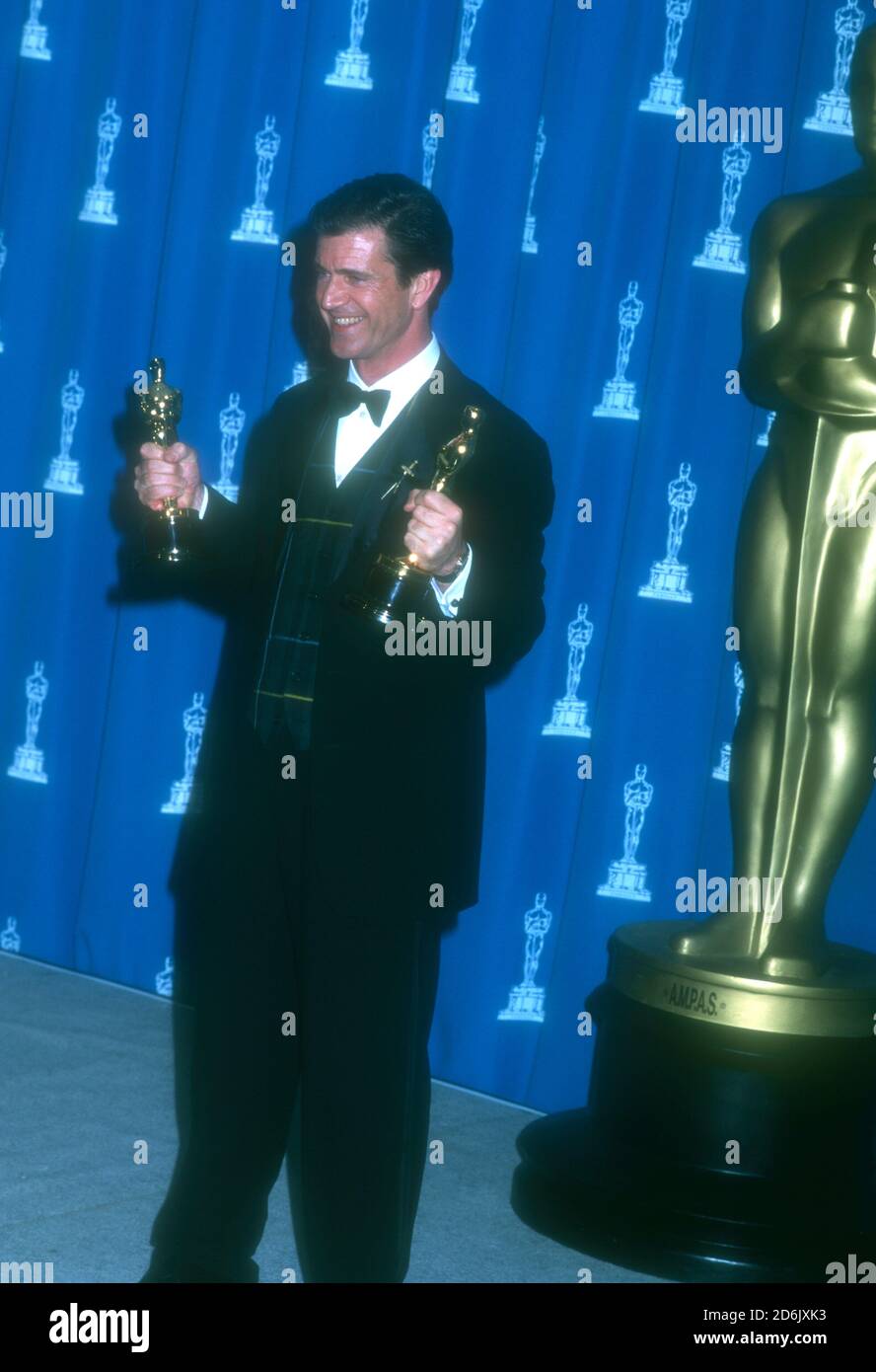 Los Angeles, California, USA 25th March 1996 Director Mel Gibson poses ...