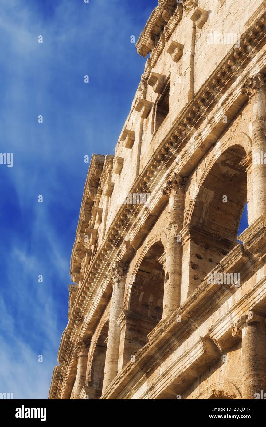 Details of the Colloseum in Rome, Italy Stock Photo - Alamy