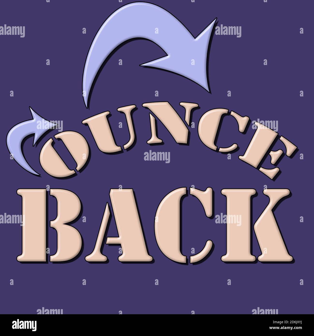 Bounce Back Concept High Resolution Stock Photography and Images - Alamy