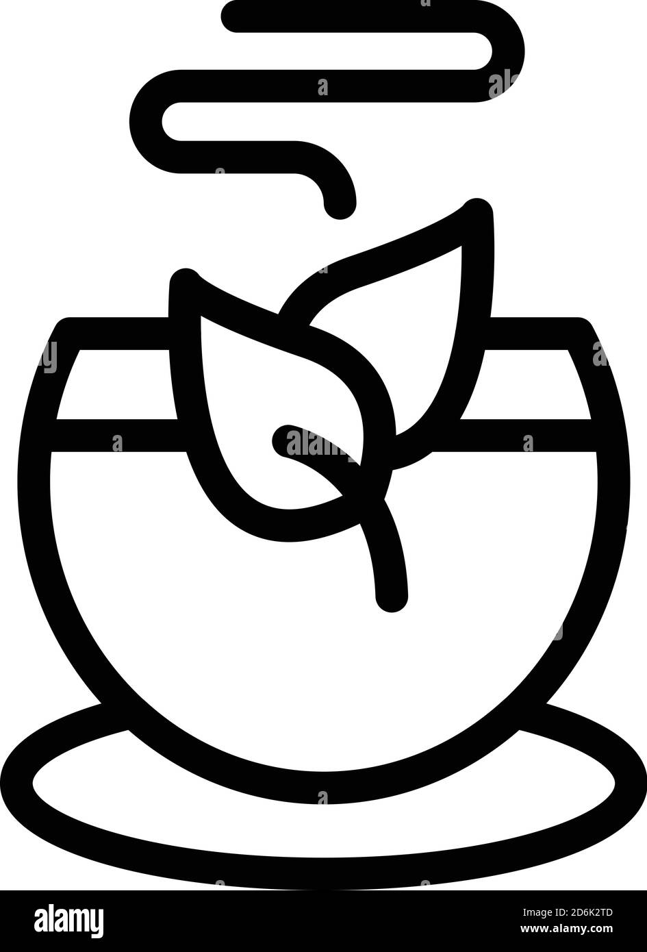 Tea icon, outline style Stock Vector Image & Art - Alamy