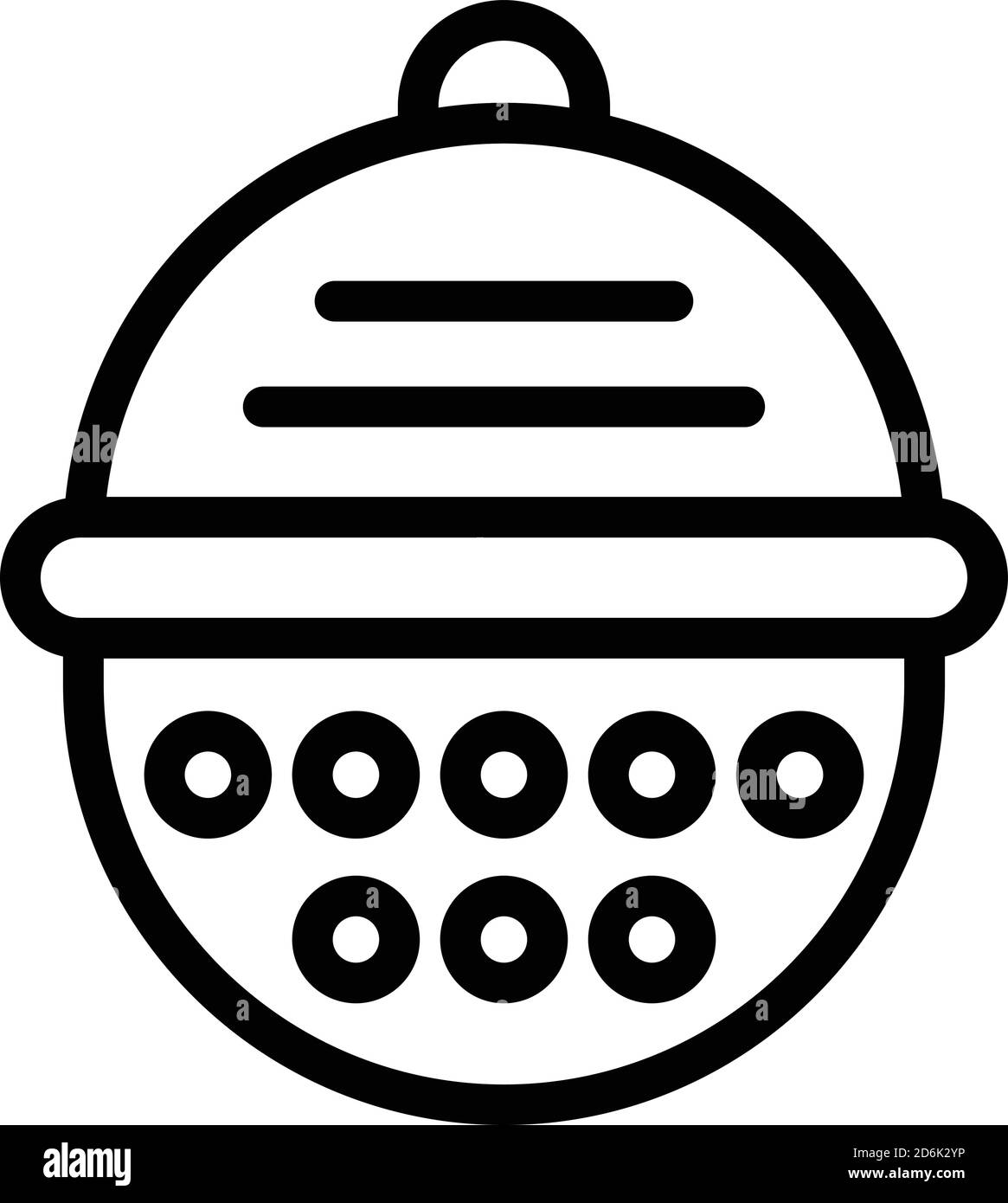Tea steel ball icon, outline style Stock Vector Image & Art - Alamy