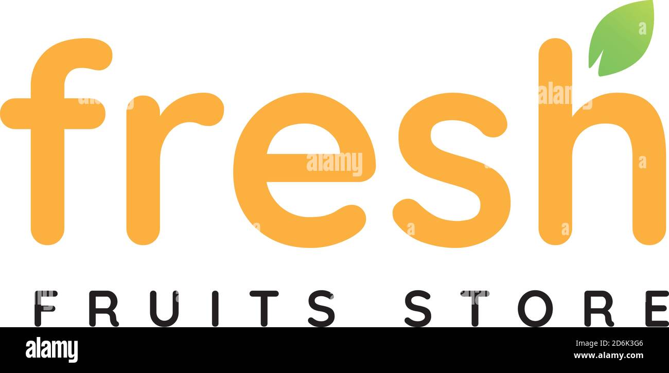 Logo design about fresh fruit store or any company that related with ...