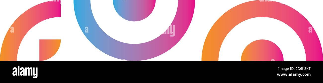 Identity design about blur text concept. simple element illustration ...