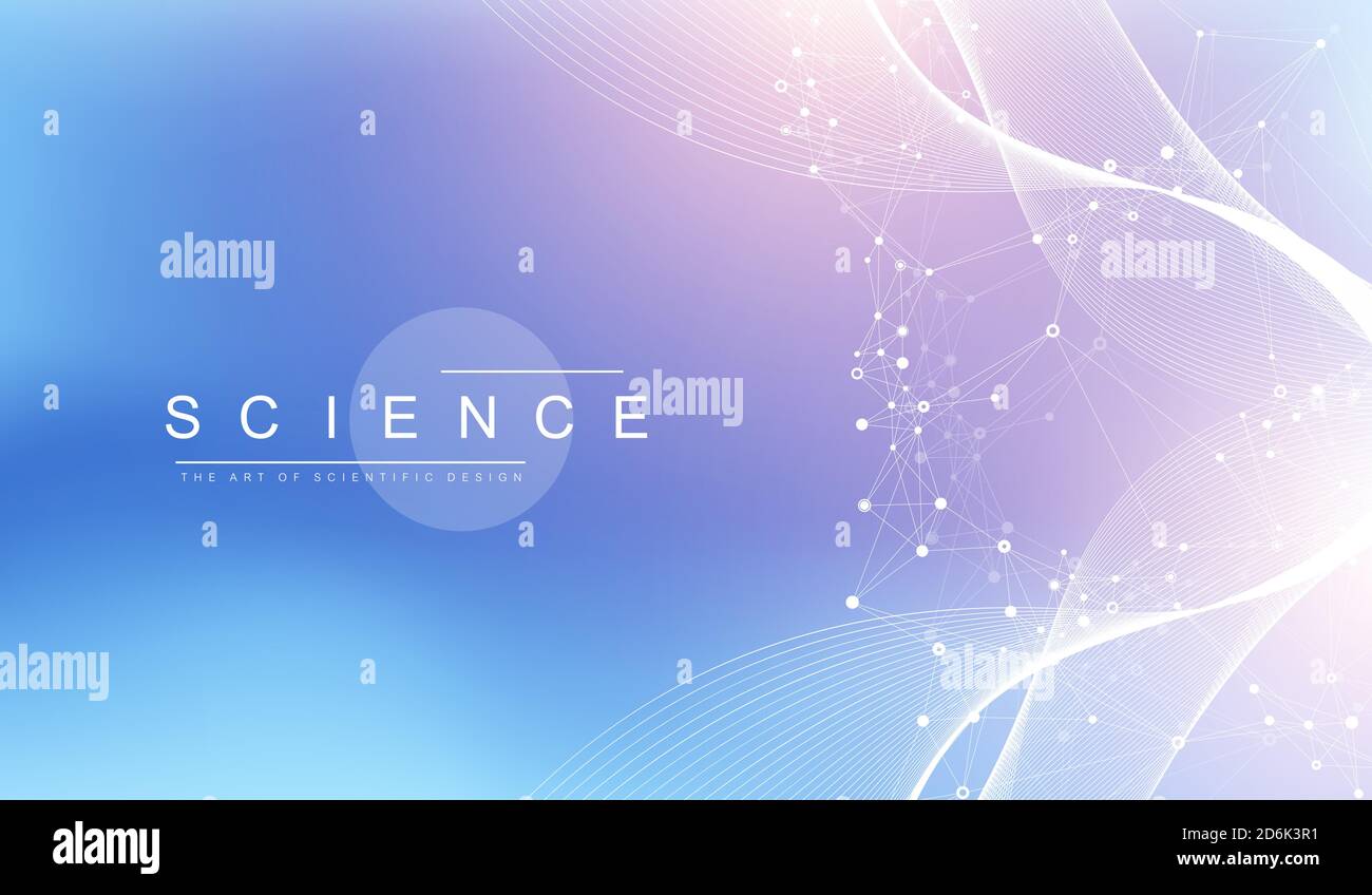 Scientific vector illustration genetic engineering and gene ...