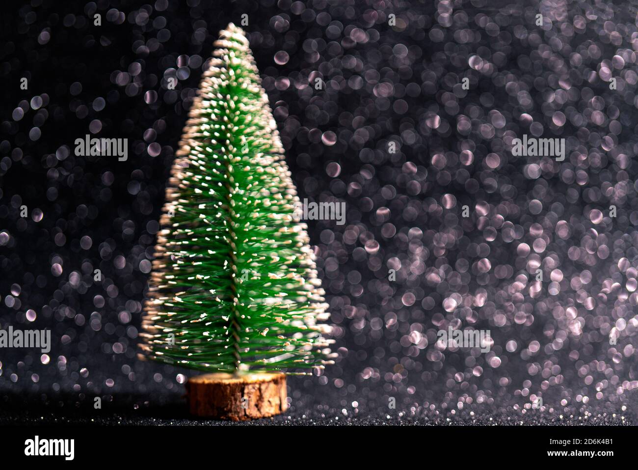 Christmas tree on shiny background - perfect for background or ...