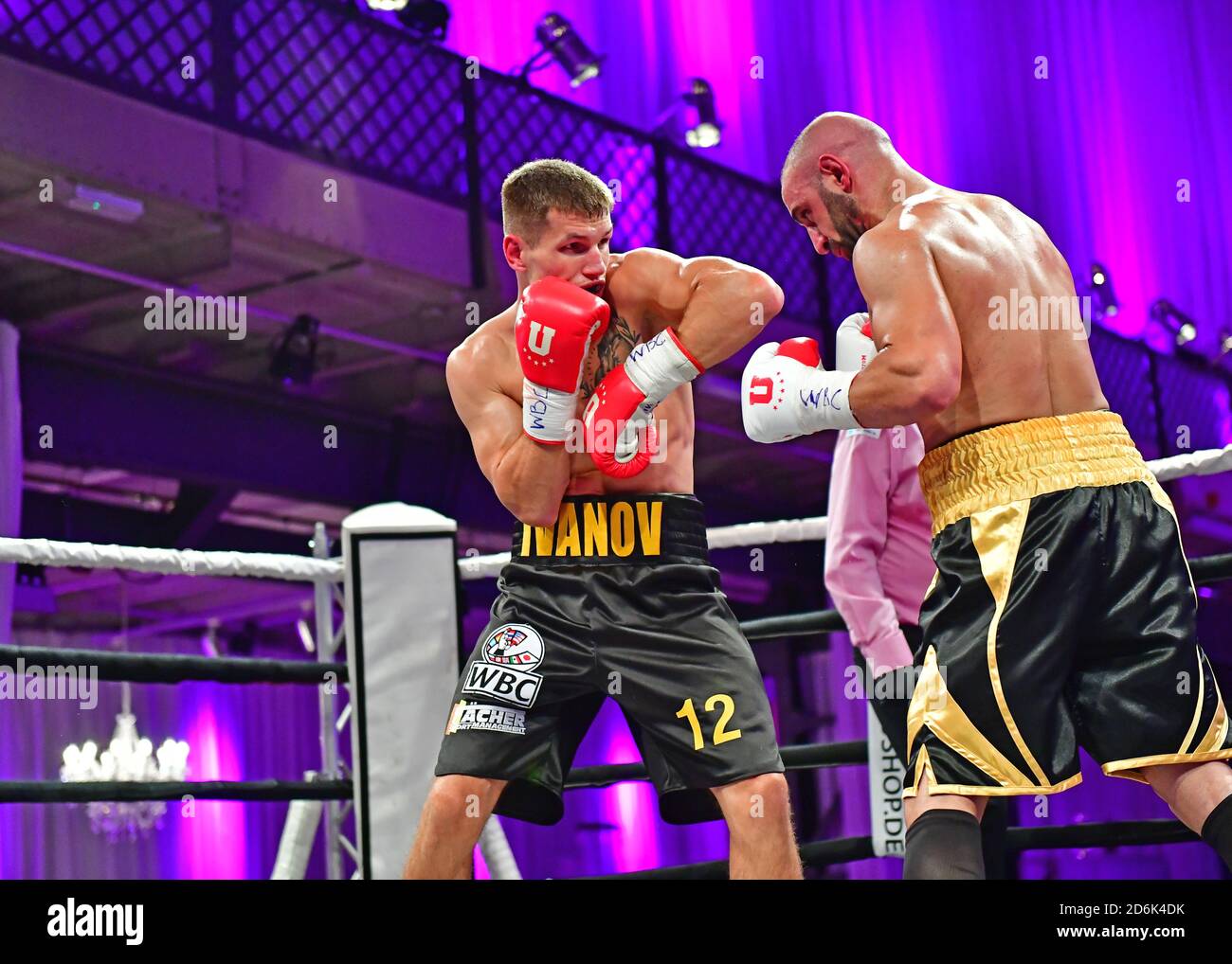 Petrov Ivanov (UA) - Yusuf Kanguel (GER) in the super medium weight GES ...